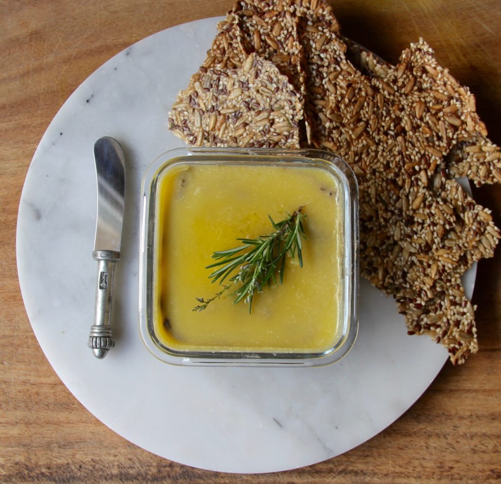 Best Ever Chicken Liver Pate With Simple Crunchy Seed Crackers